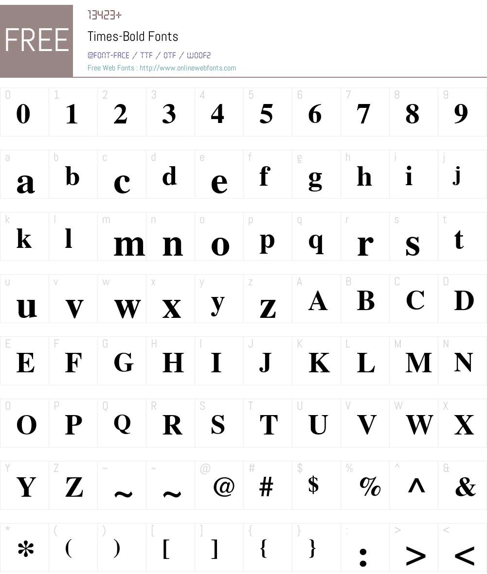 Times-Bold V1 Times-Bold Fonts Free Download - OnlineWebFonts.COM