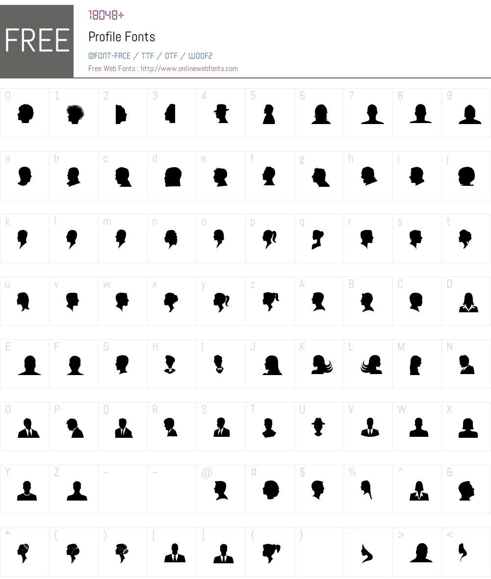 Profile 1.00 March 13, 2015, initial release Fonts Free Download ...