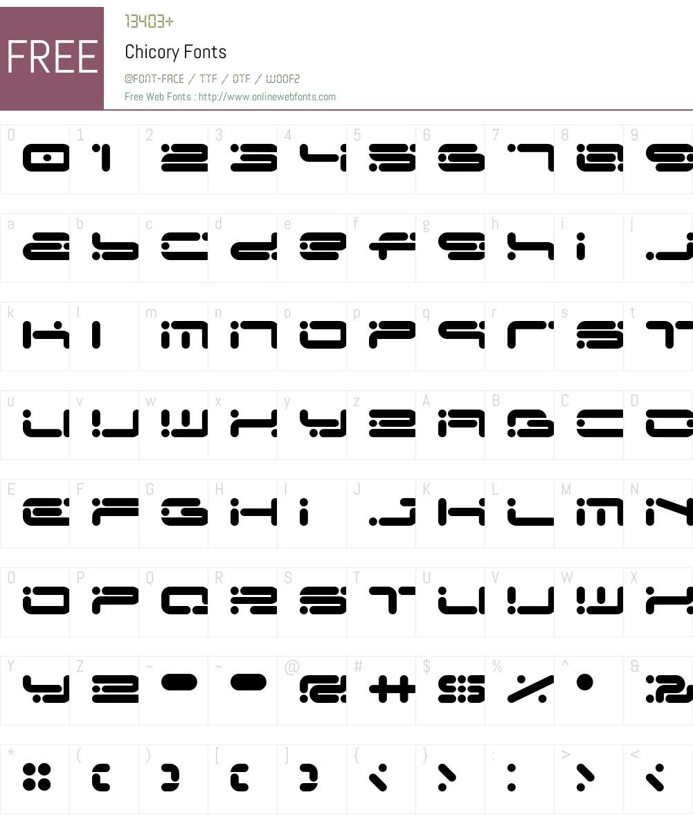 Chicory V2 Macromedia Fonographer 4.1J 00.3.3 Fonts Free Download ...