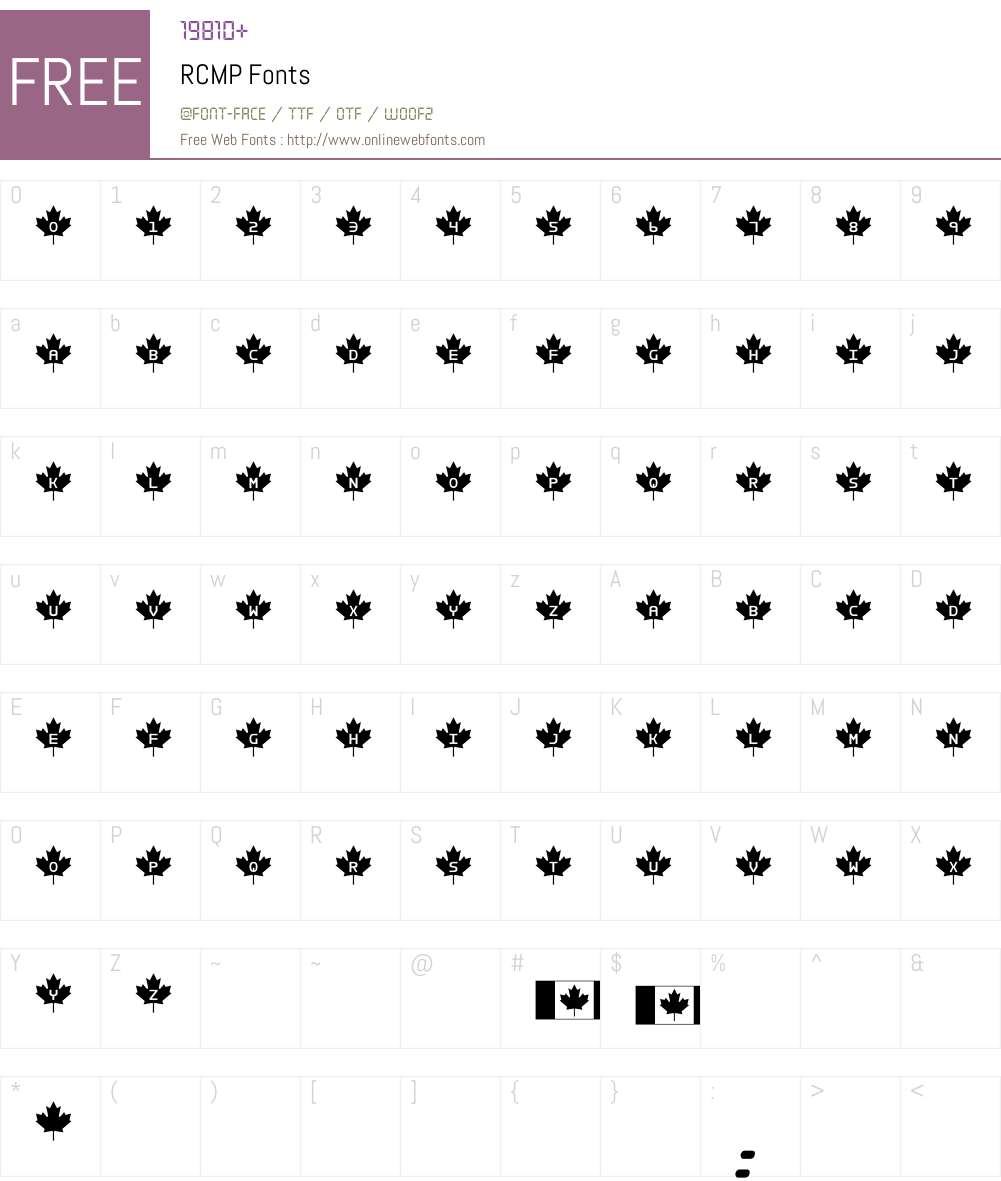 RCMP V2 1 Fonts Free Download - OnlineWebFonts.COM
