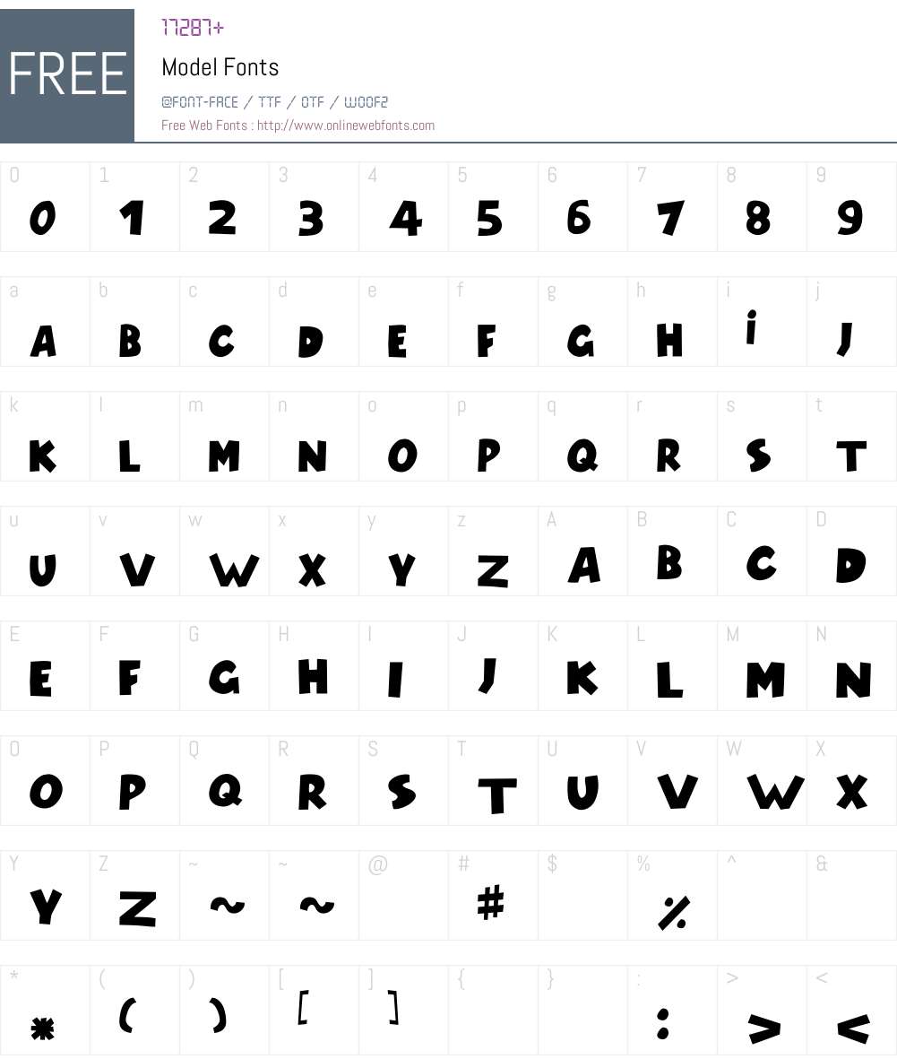 Model 001.000 Fonts Free Download - OnlineWebFonts.COM