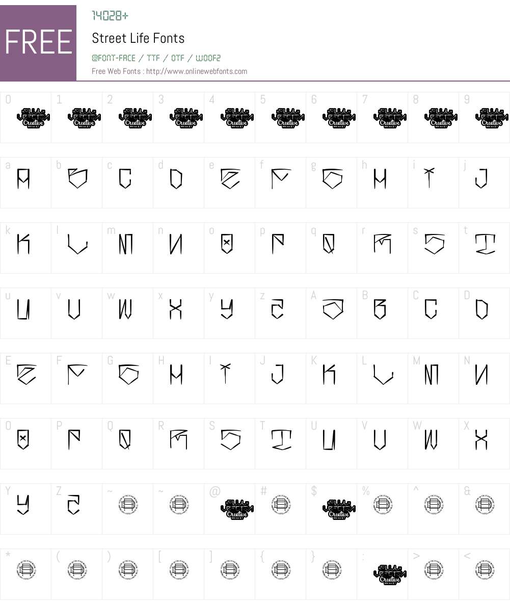 Street Life 1.00 January 13, 2019, initial release Fonts Free Download ...