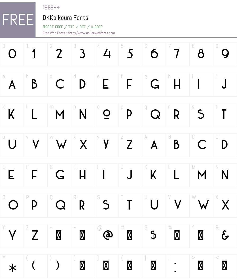 DK Kaikoura 1.000 Fonts Free Download - OnlineWebFonts.COM