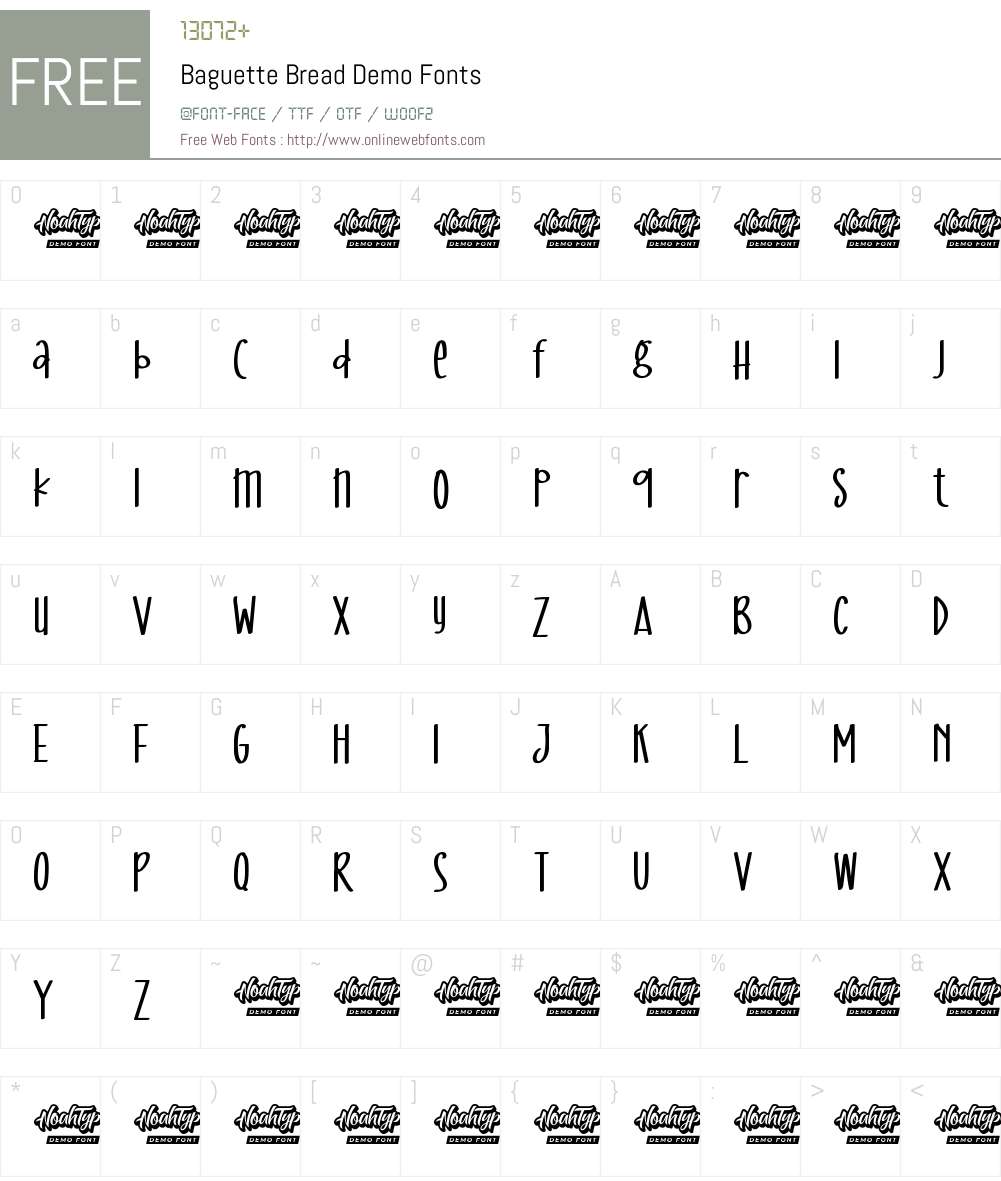 Baguette Bread Demo 1.002;Fontself Maker 3.5.4 Fonts Free Download - OnlineWebFonts.COM