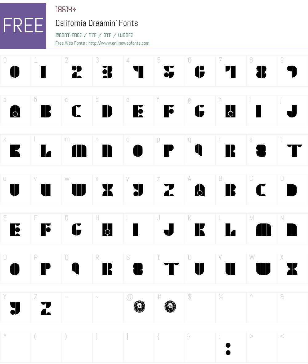 California Dreamin' 1.00;September 14, 2020;FontCreator 11.0.0.2388 64 ...