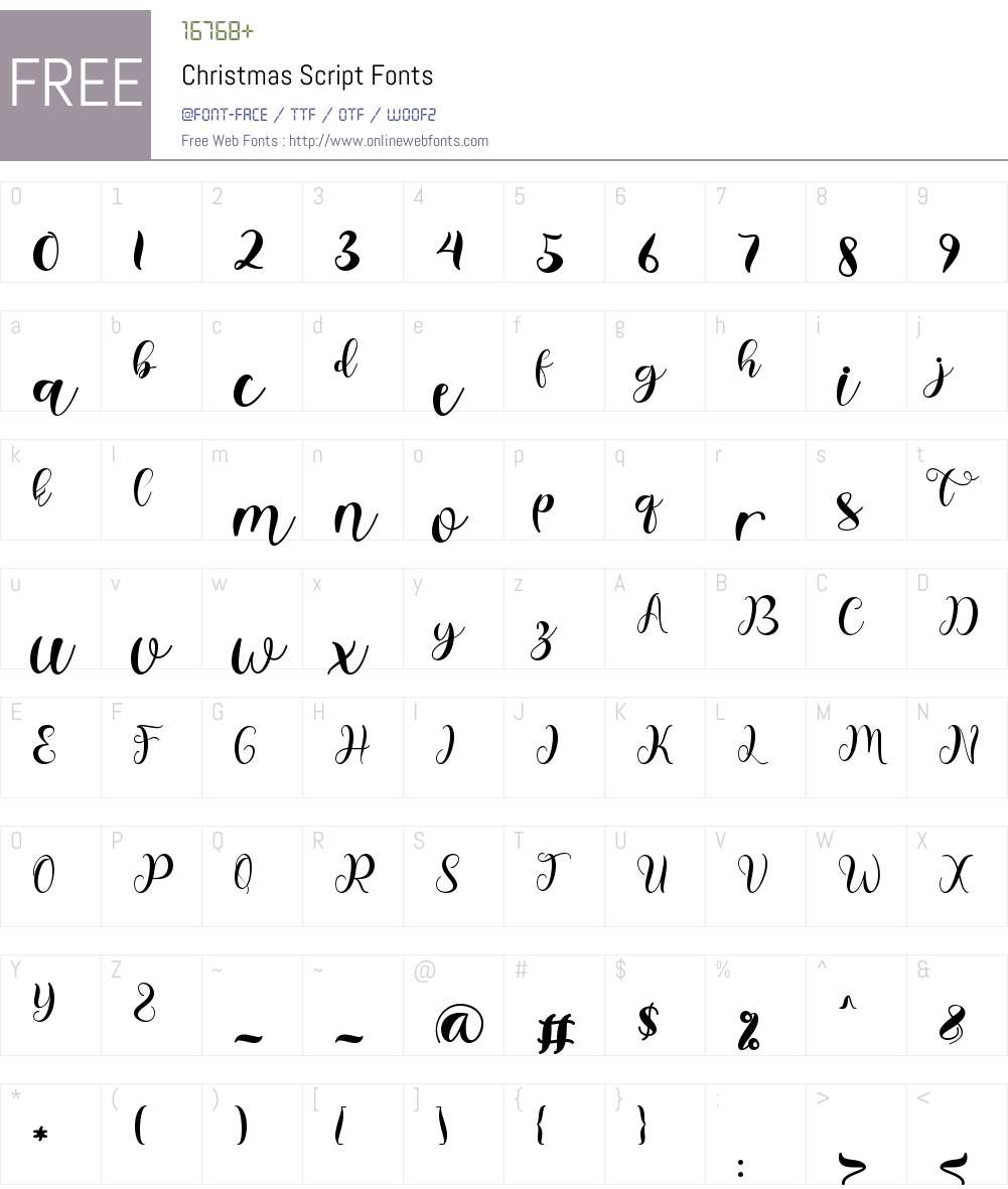 Christmas Script 1.00;October 18, 2022;FontCreator 13.0.0.2683 64-bit ...
