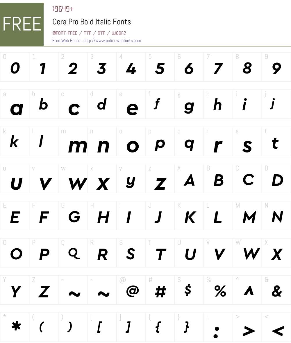 Cera Pro 6.000 Fonts Free Download - OnlineWebFonts.COM