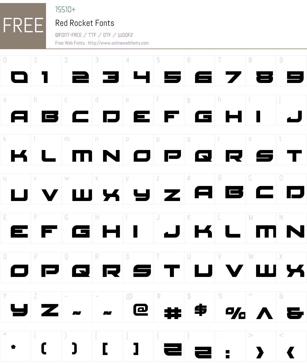 Red Rocket 2.0; 2016 Fonts Free Download - OnlineWebFonts.COM
