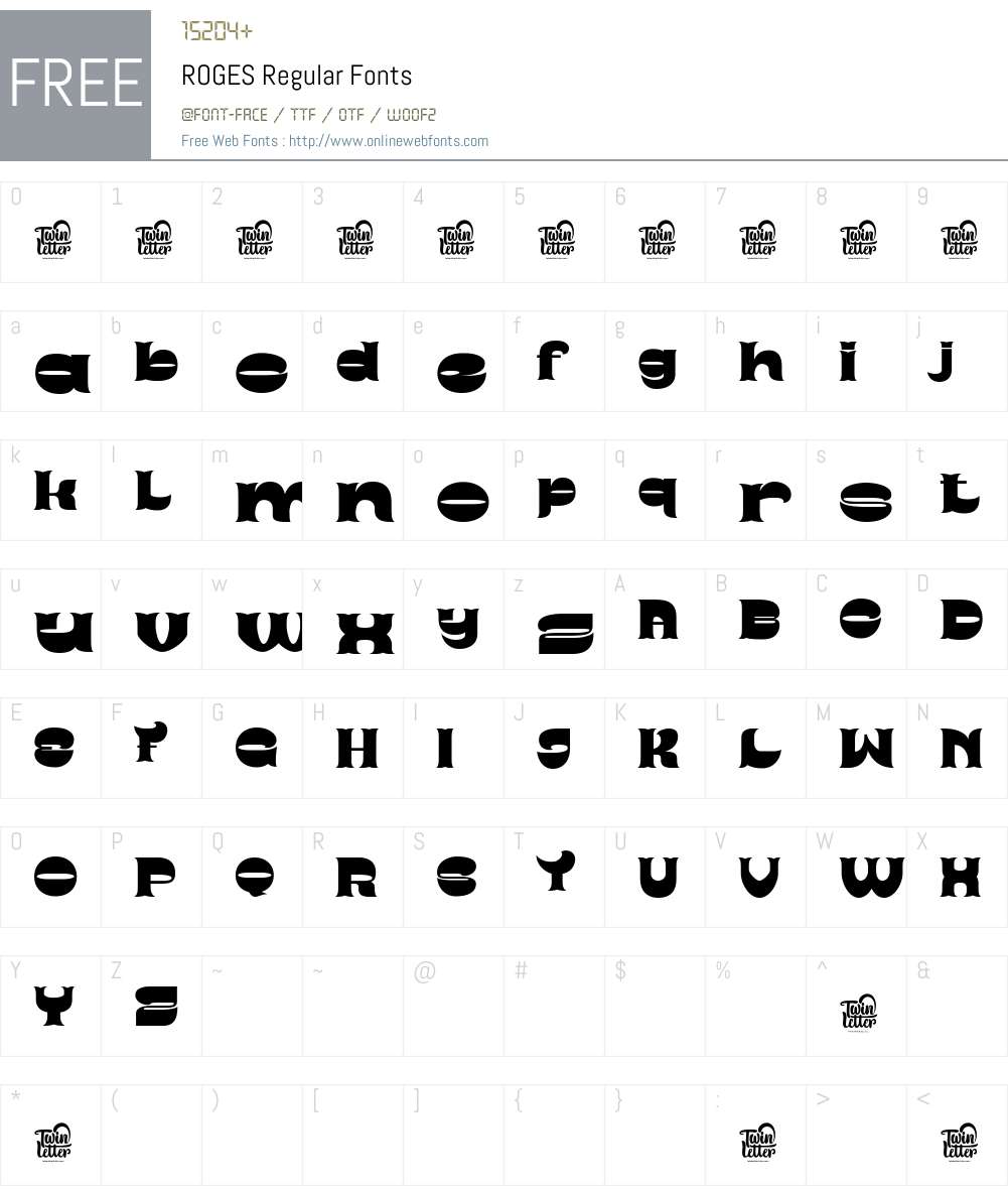ROGES 1.000 Fonts Free Download - OnlineWebFonts.COM
