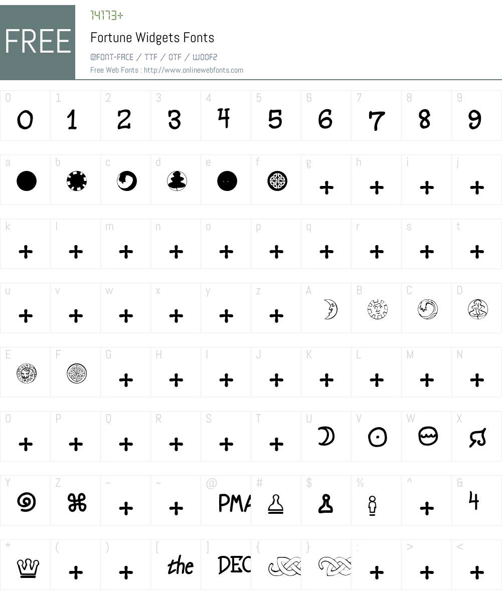 Fortune Widgets 1.13 Fonts Free Download - OnlineWebFonts.COM