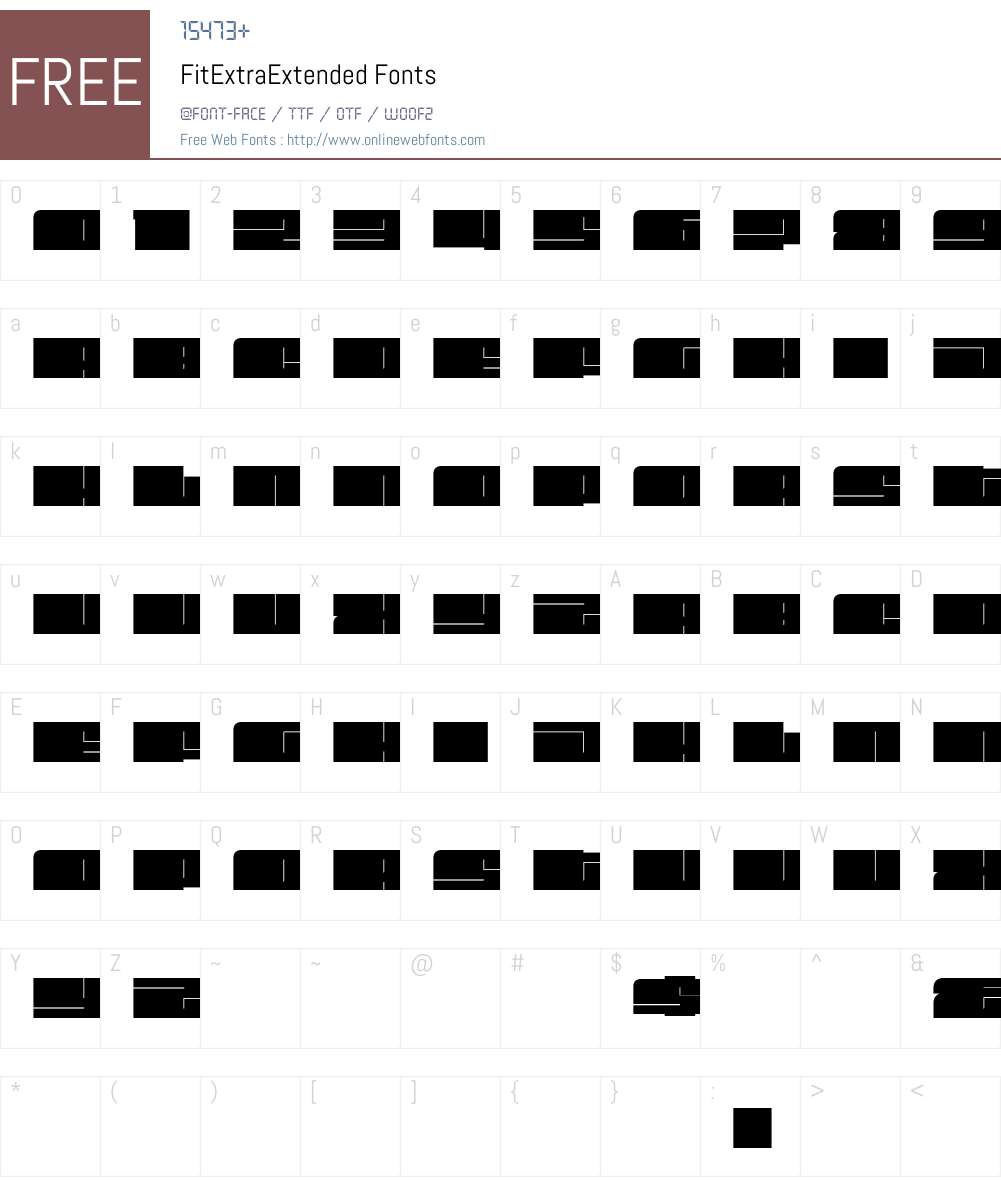 Fit Extra Extended 1.0 Fonts Free Download - OnlineWebFonts.COM
