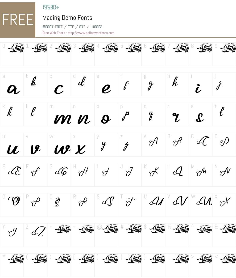 Mading Demo 1.003;Fontself Maker 3.5.4 Fonts Free Download - OnlineWebFonts.COM