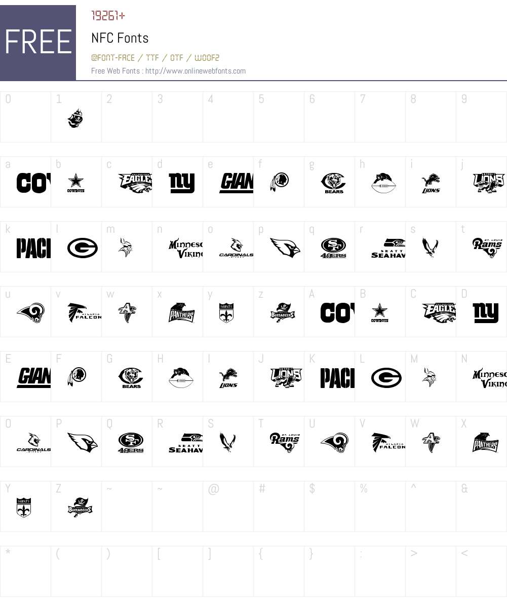 NFC 1.1 February 28, 2014, initial release Fonts Free Download ...