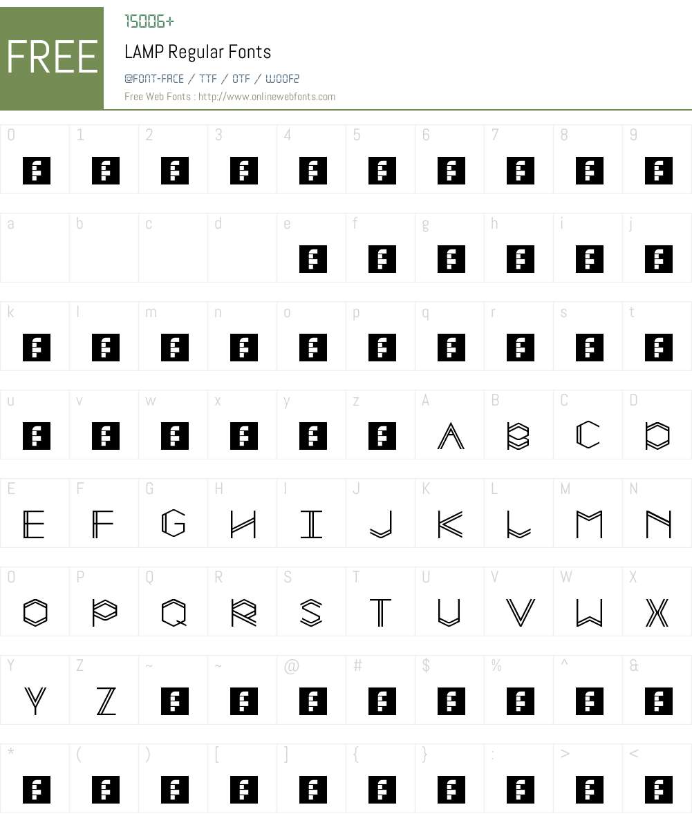 LAMP Regular 1.0 Fonts Free Download - OnlineWebFonts.COM