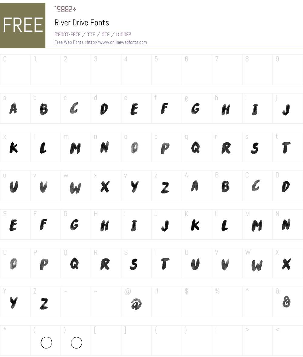 River Drive Personal Use Only. Fonts Free Download - OnlineWebFonts.COM