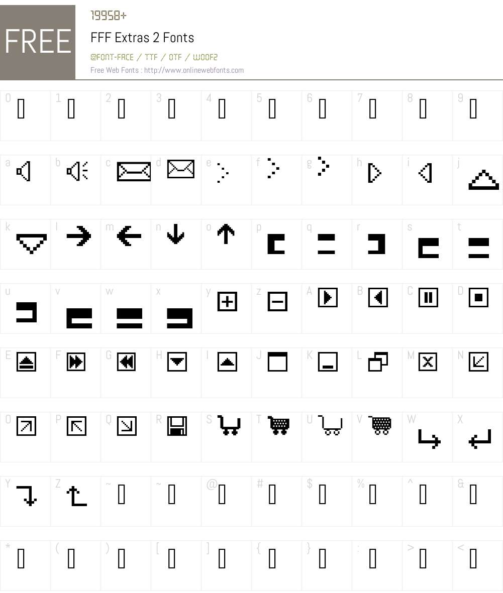 FFF Extras 2 1 Fonts Free Download - OnlineWebFonts.COM