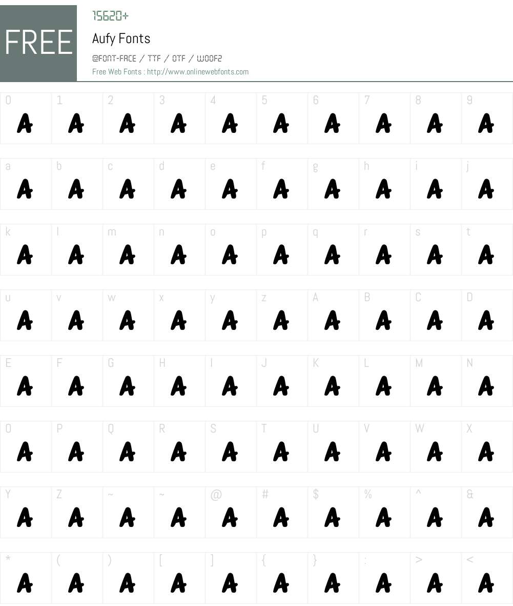 Aufy Fonts Free Download - OnlineWebFonts.COM