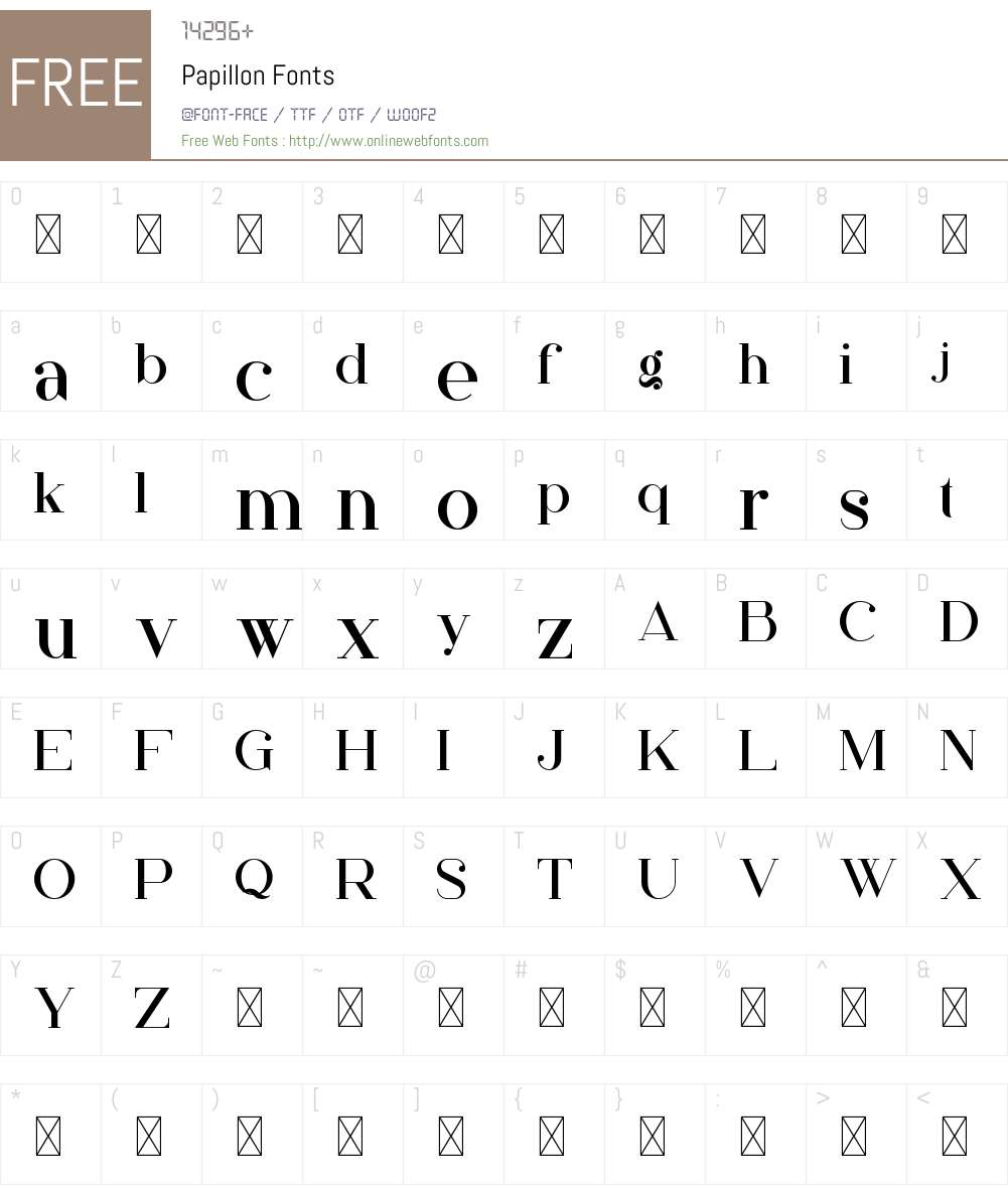 Papillon 1.007;Fontself Maker 3.5.4 Fonts Free Download ...
