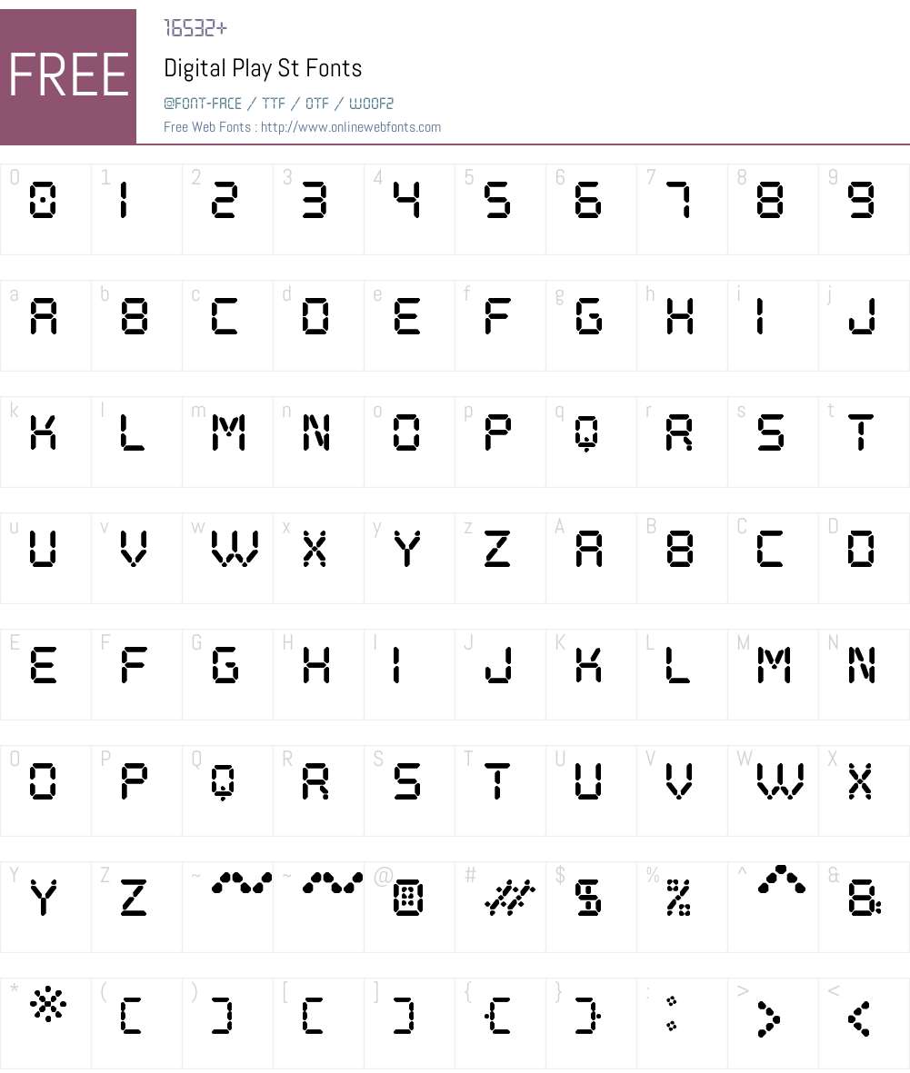 Digital Play St 1.00 September 29, 2016, Free for personal use Southype ...