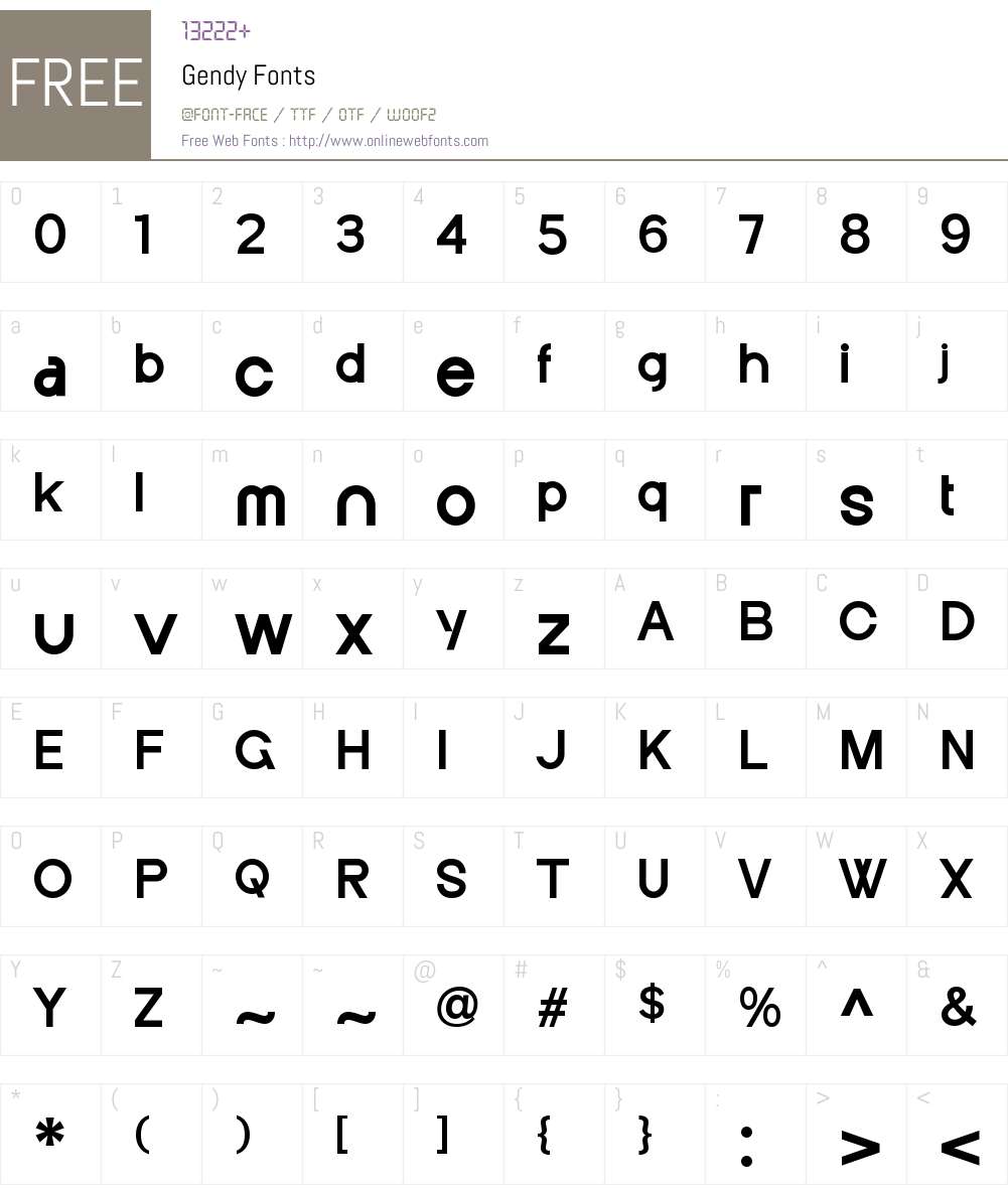 Gendy 1.009;Fontself Maker 3.5.7 Fonts Free Download - OnlineWebFonts.COM