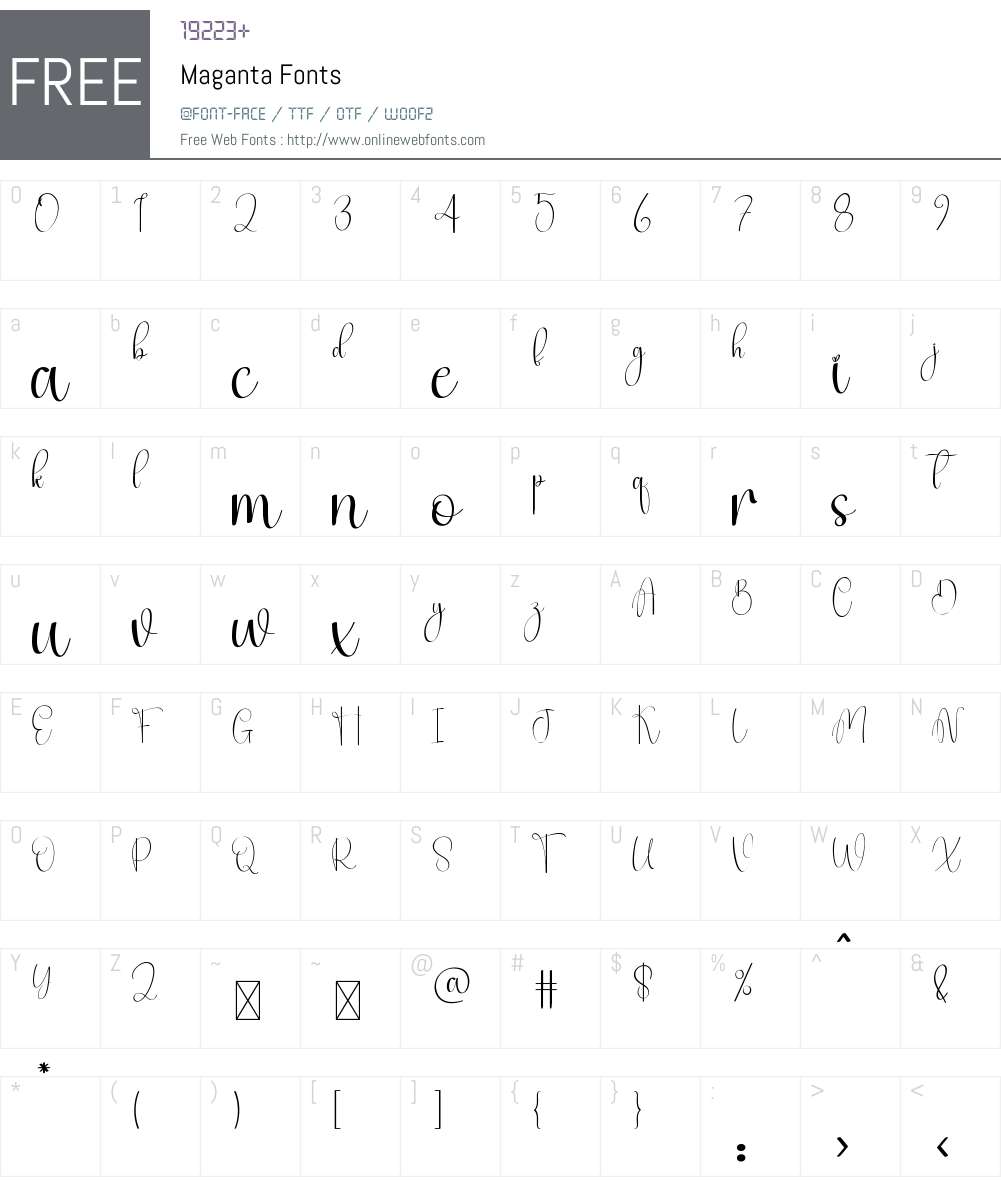 Maganta 1.002;Fontself Maker 3.5.8 Fonts Free Download - OnlineWebFonts.COM