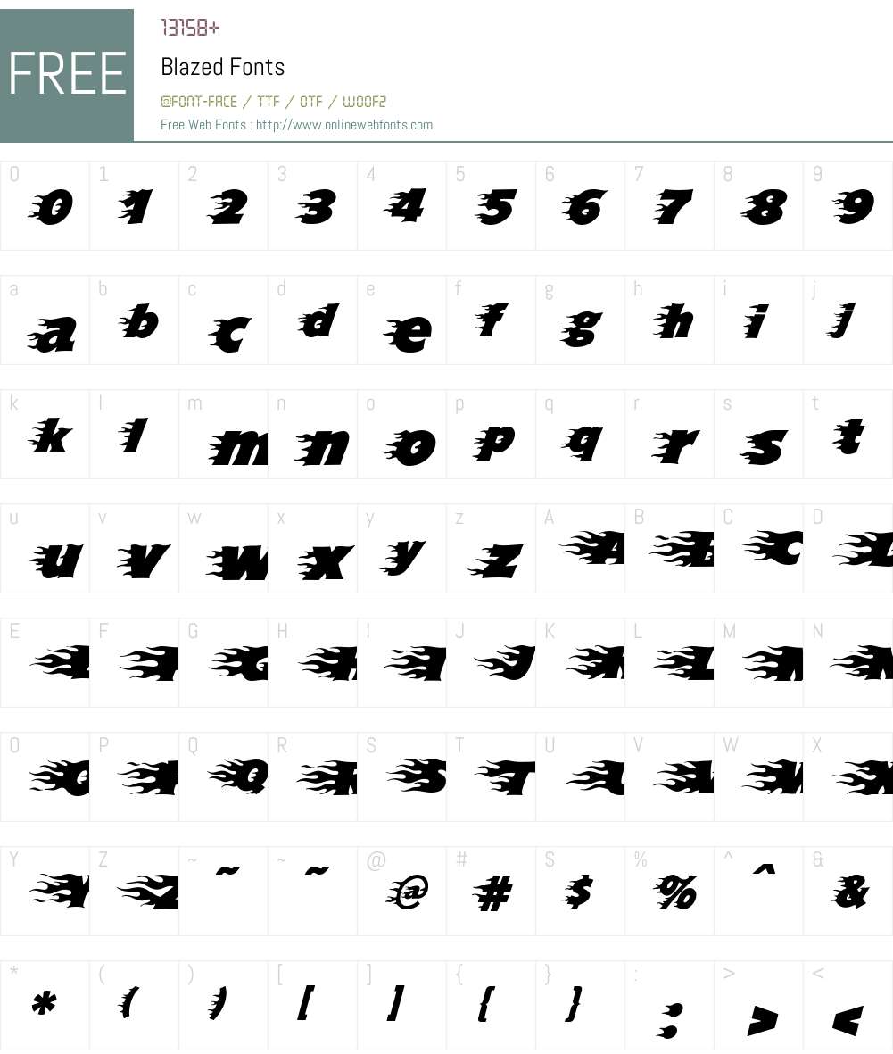 Blazed 1.0 Fonts Free Download - OnlineWebFonts.COM