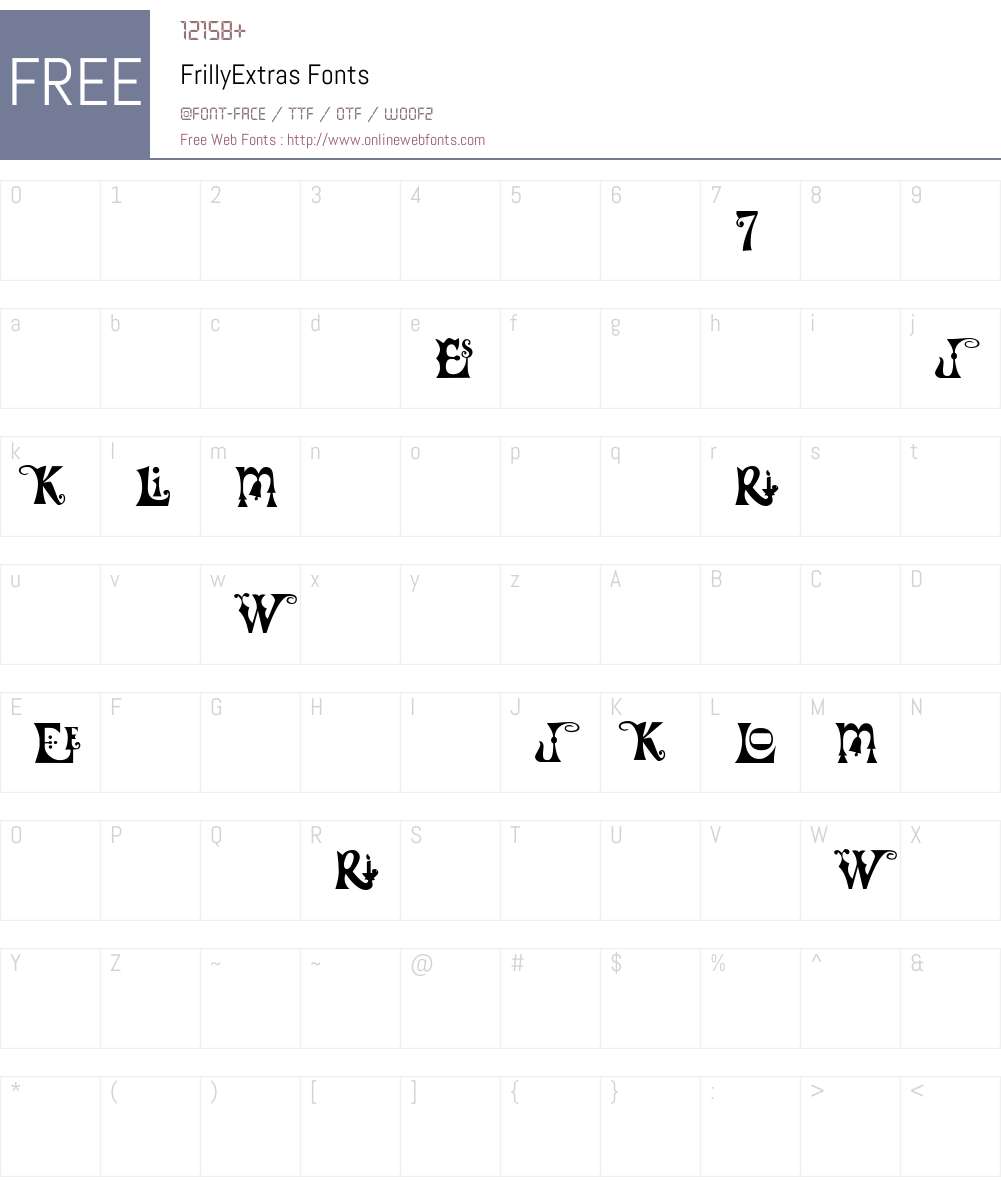 FrillyExtras The IMSI MasterFonts Collection, tm 1995, 1996 IMSI ...