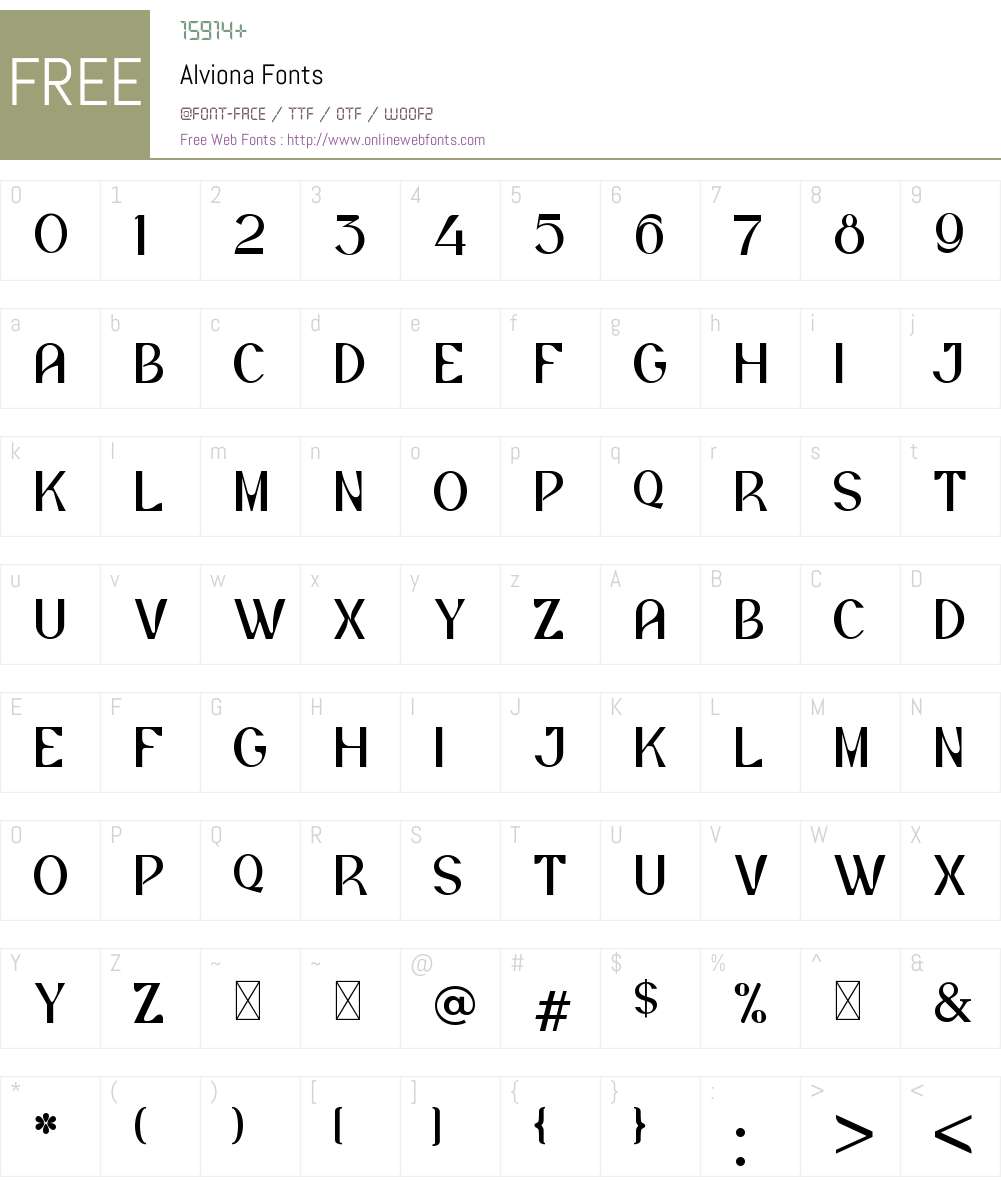 Alviona 1.005;Fontself Maker 3.5.7 Fonts Free Download - OnlineWebFonts.COM