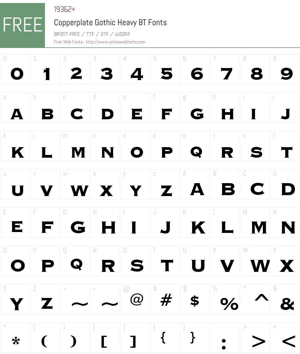 Copperplate Gothic Heavy BT mfgpctt-v1.52 Tuesday, January 26, 1993 11: ...