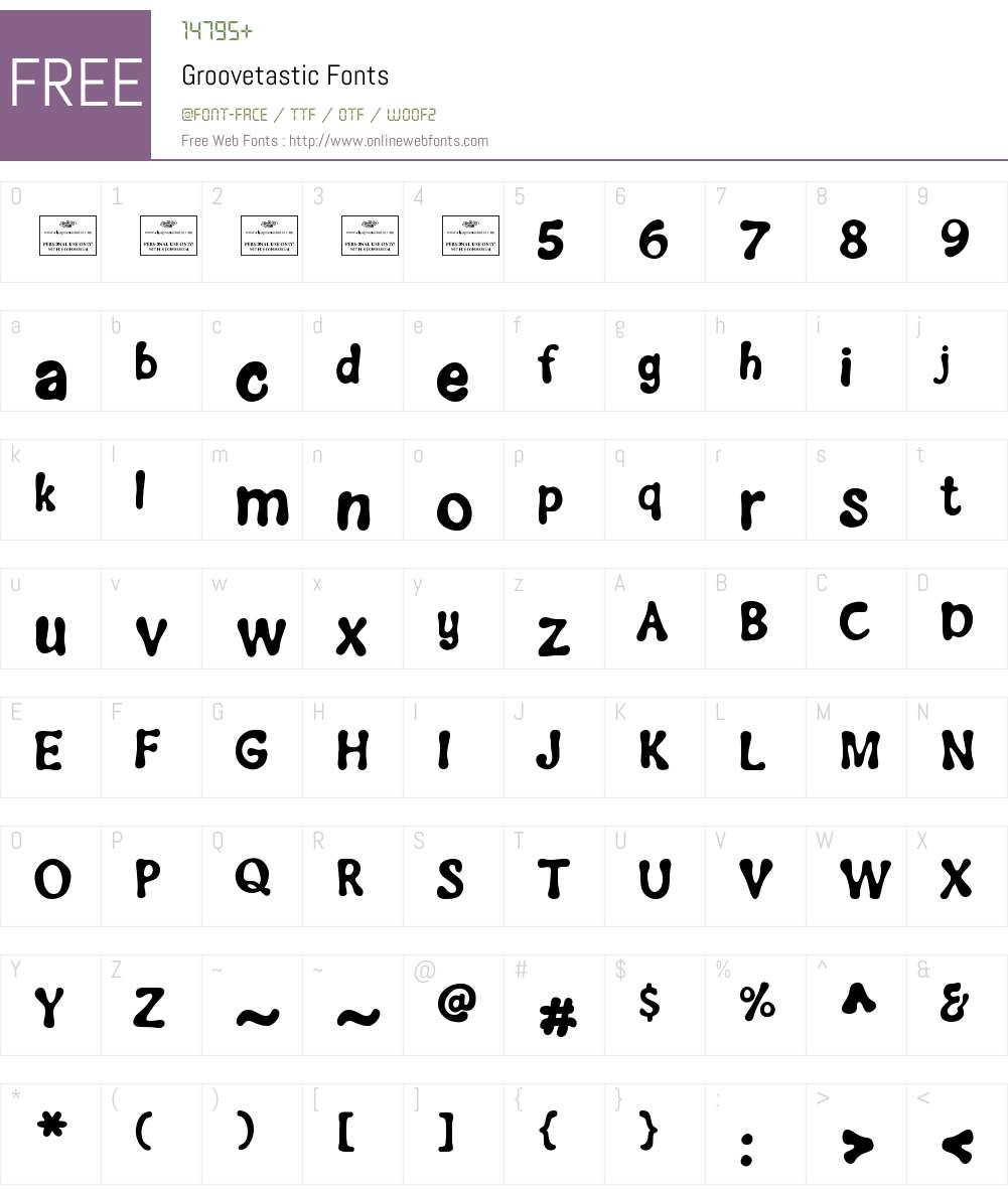 Groovetastic 1.003;Fontself Maker 3.5.8 Fonts Free Download ...