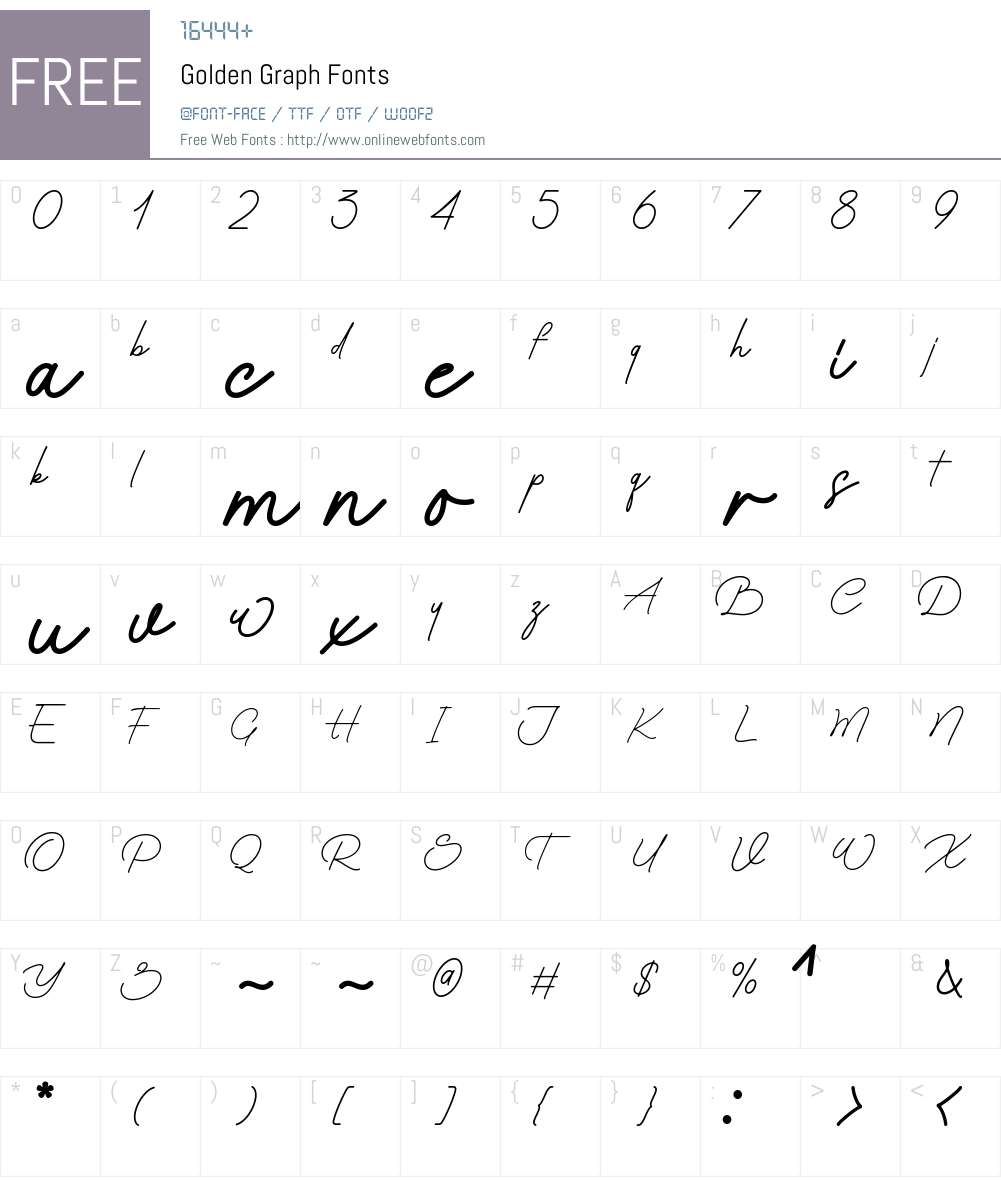 Golden Graph 1.10;August 24, 2022;FontCreator 13.0.0.2683 64-bit Fonts ...