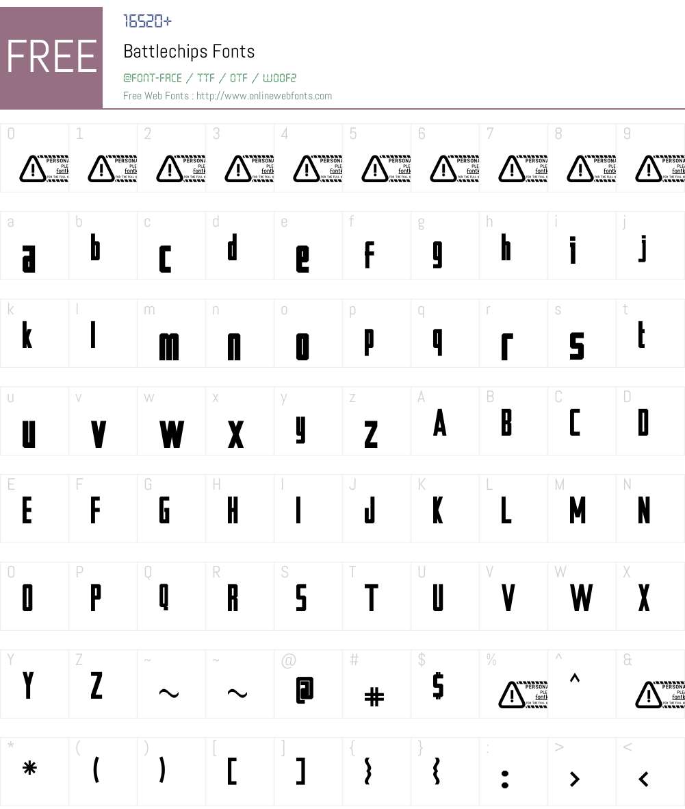 Battlechips 1.00;July 20, 2022;FontCreator 12.0.0.2563 64-bit Fonts Free Download ...