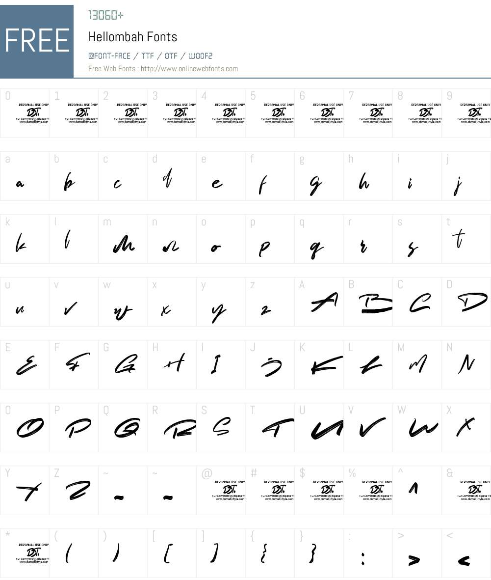 Hellombah 1.00;December 12, 2022;FontCreator 13.0.0.2683 64-bit Fonts Free Download ...