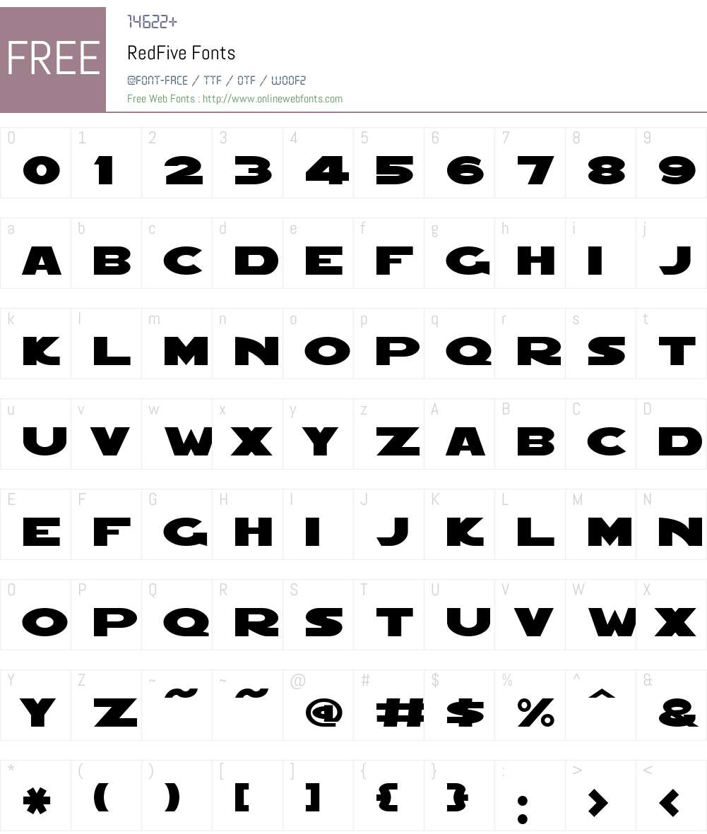 RedFive Macromedia Fontographer 4.1.5 5/13/99 Fonts Free Download ...