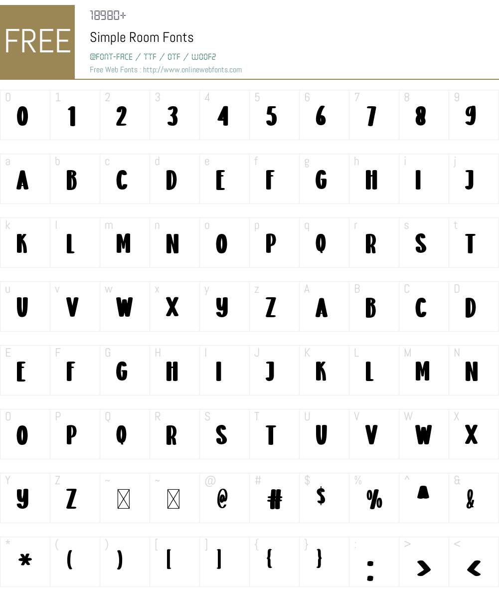 Simple Room 1.001;Fontself Maker 3.5.8 Fonts Free Download ...