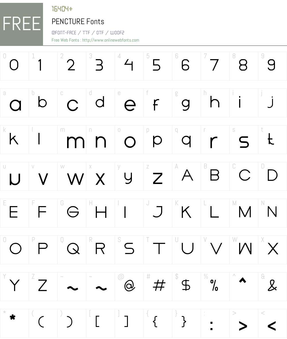 PENCTURE 1.00;April 12, 2021;FontCreator 13.0.0.2683 32-bit Fonts Free ...