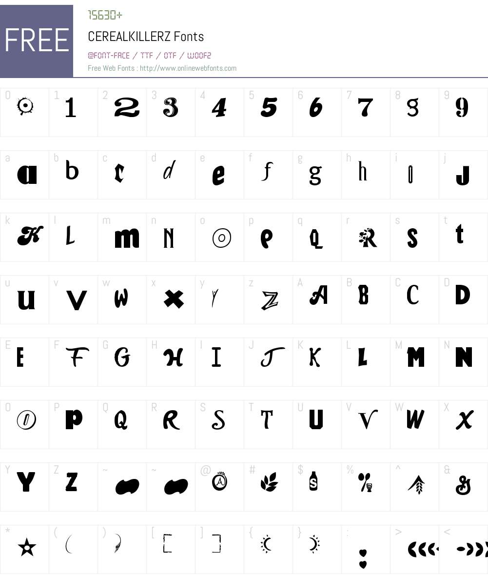 CEREALKILLERZ CEREAL KILLERZ v2.2014 SpideRaYsfoNtS 2016 please make a ...