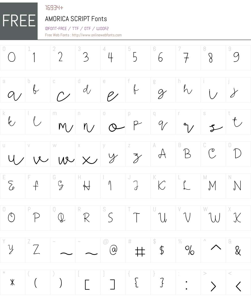 AMORICA SCRIPT 1.021;Fontself Maker 3.1.2 Fonts Free Download ...