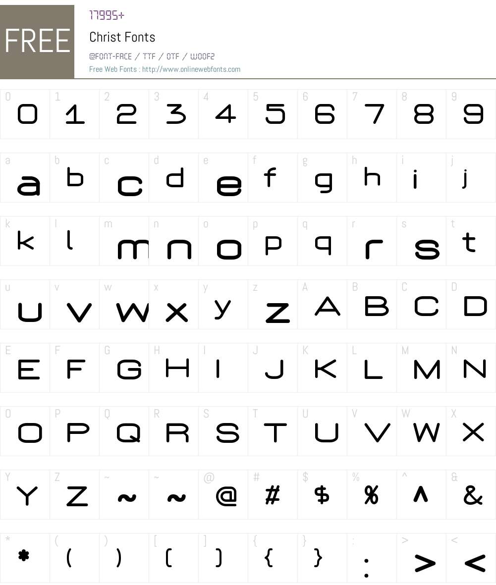 Christ 1 Fonts Free Download - OnlineWebFonts.COM