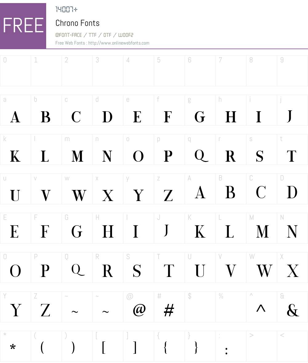 Chrono 1.000 Fonts Free Download - OnlineWebFonts.COM