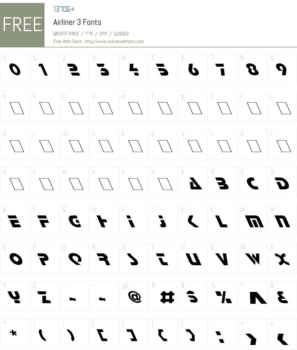 Airliner 3 1.0 Sat May 06 08:45:37 1995 Fonts Free Download ...