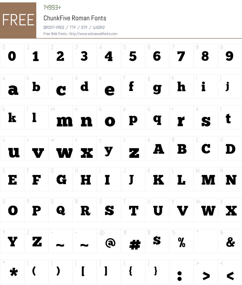 ChunkFive Roman 1.000;PS 001.001;hotconv 1.0.56;makeotf.lib2.0.21325 ...