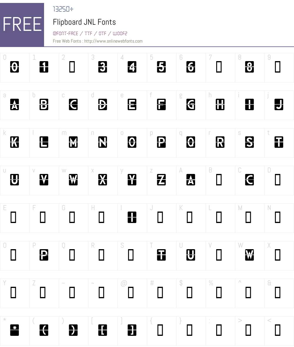 Flipboard JNL 1.000 - 2011 initial release;com.myfonts.easy.jnlevine ...