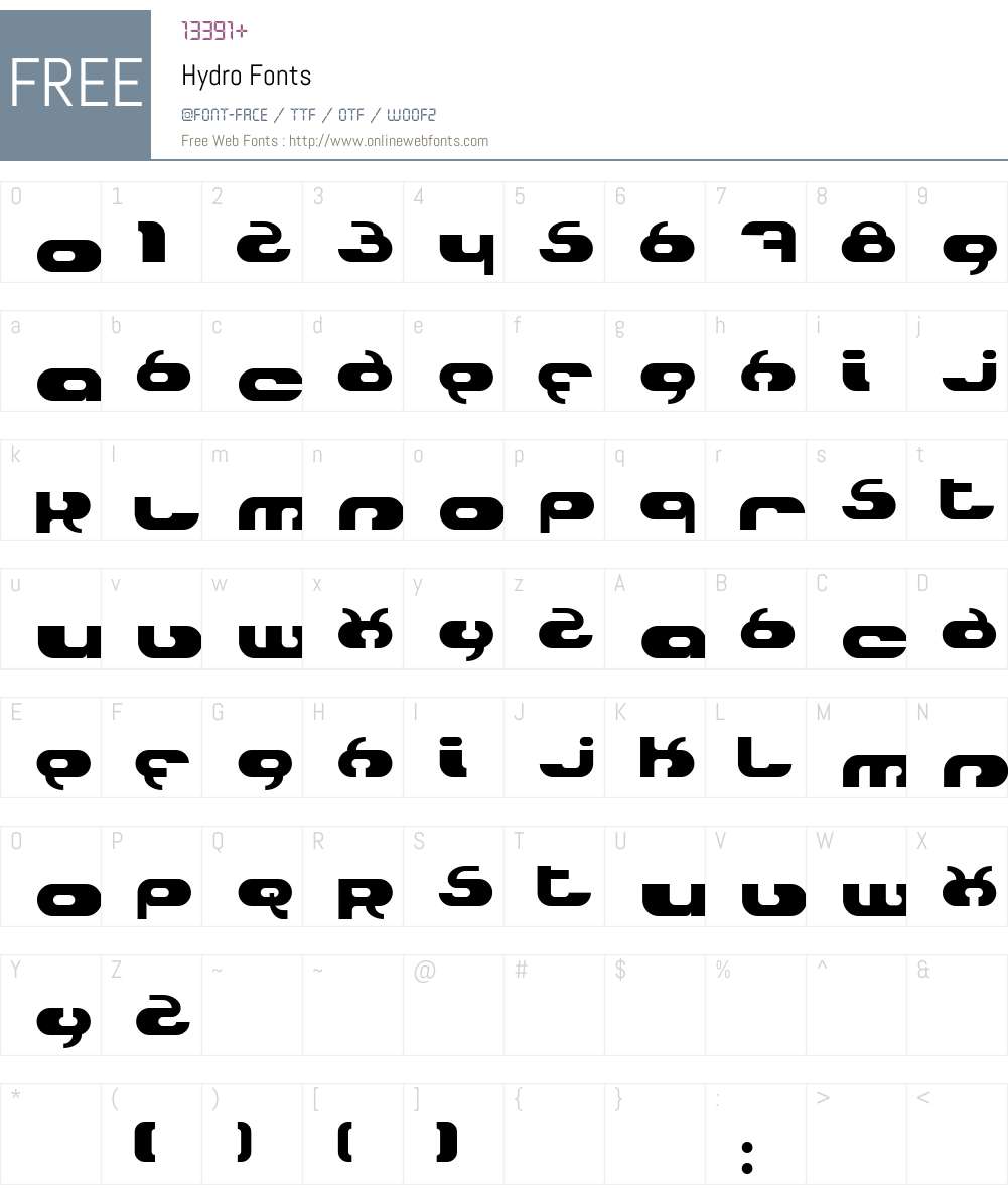 Hydro Macromedia Fontographer 4.1 2000-10-22 Fonts Free Download ...