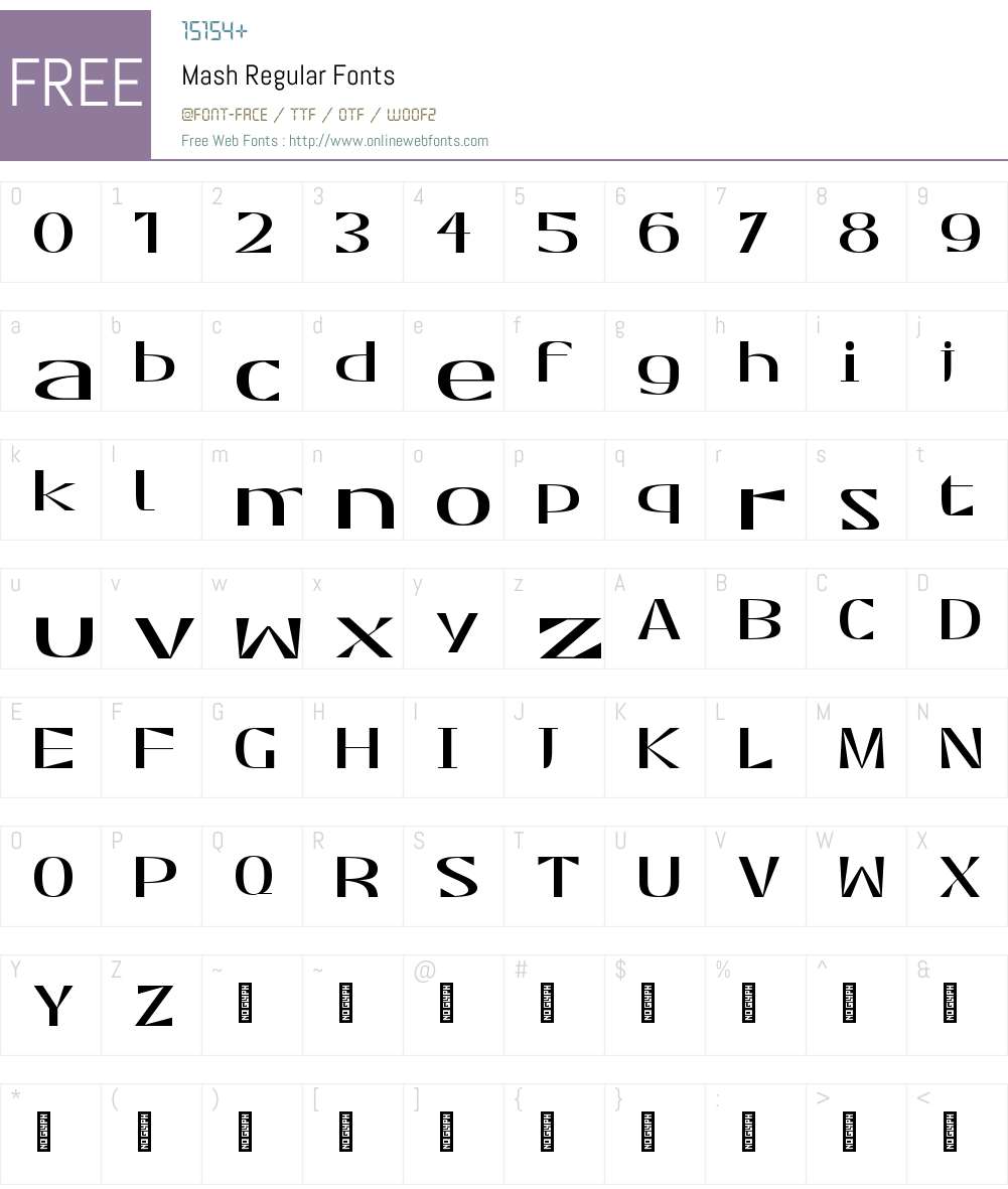 Mash 1.000;FEAKit 1.0 Fonts Free Download - OnlineWebFonts.COM