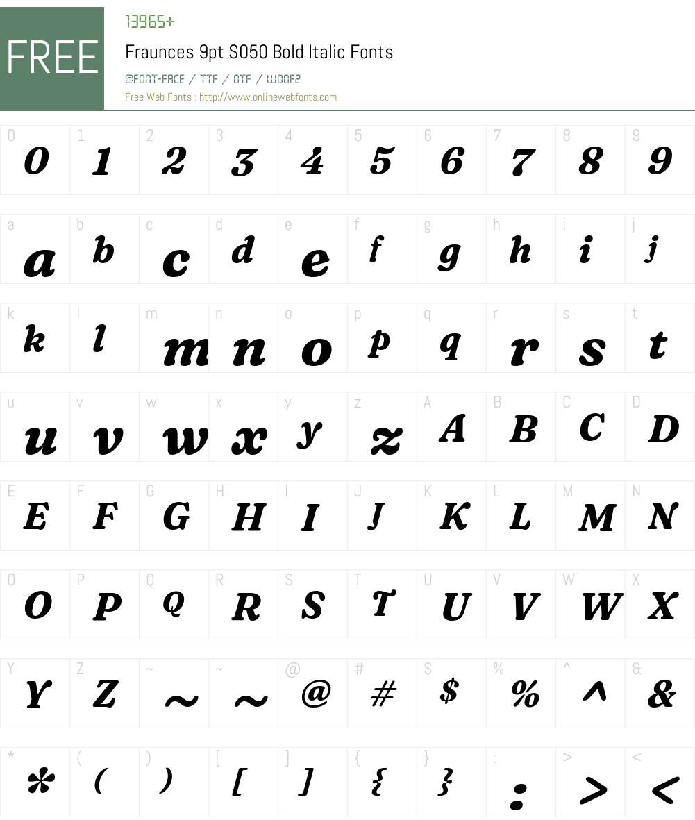 Fraunces 9pt S050 Bold Italic 1.000; ttfautohint (v1.8.3) Fonts Free Download - OnlineWebFonts.COM