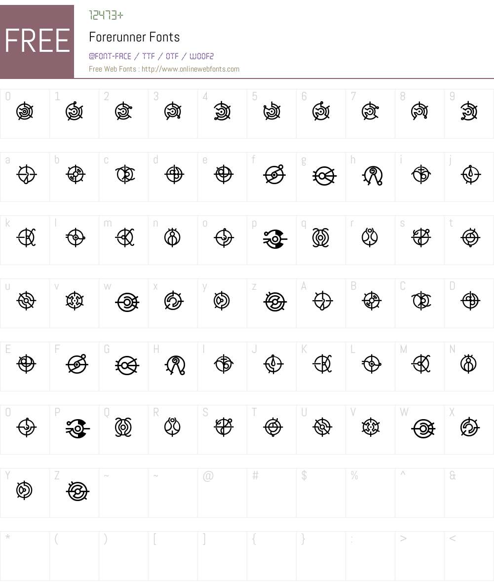 Forerunner 2.00 February 1, 2009, Final release Fonts Free Download ...