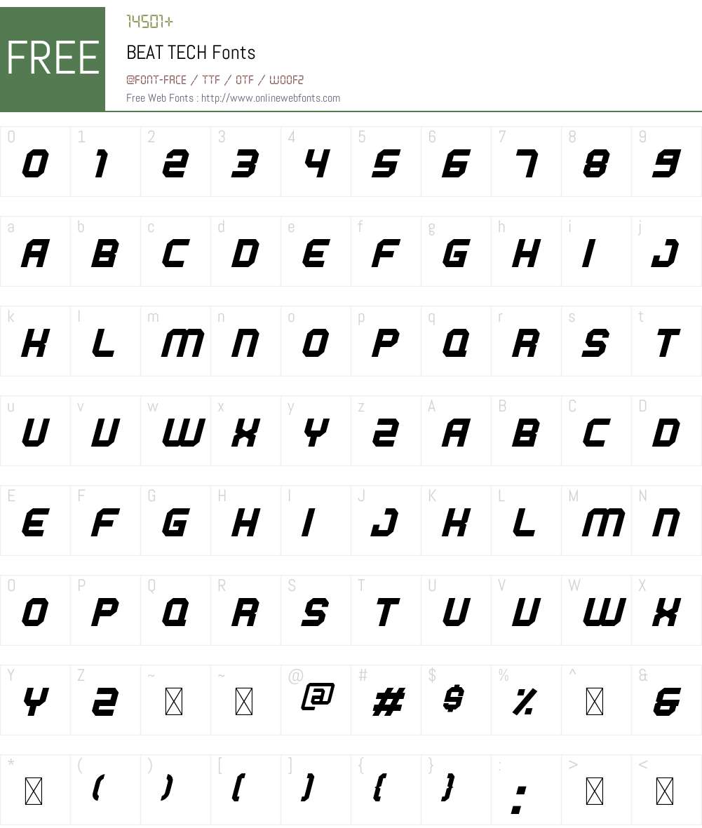 BEAT TECH 1.013;Fontself Maker 3.5.8 Fonts Free Download - OnlineWebFonts.COM
