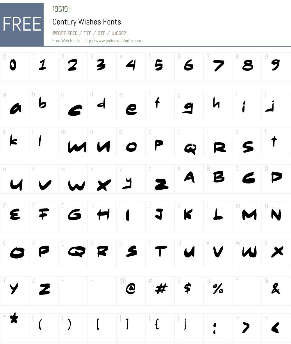 Century Wishes 1.00;August 12, 2020;FontCreator 11.0.0.2365 64-bit ...