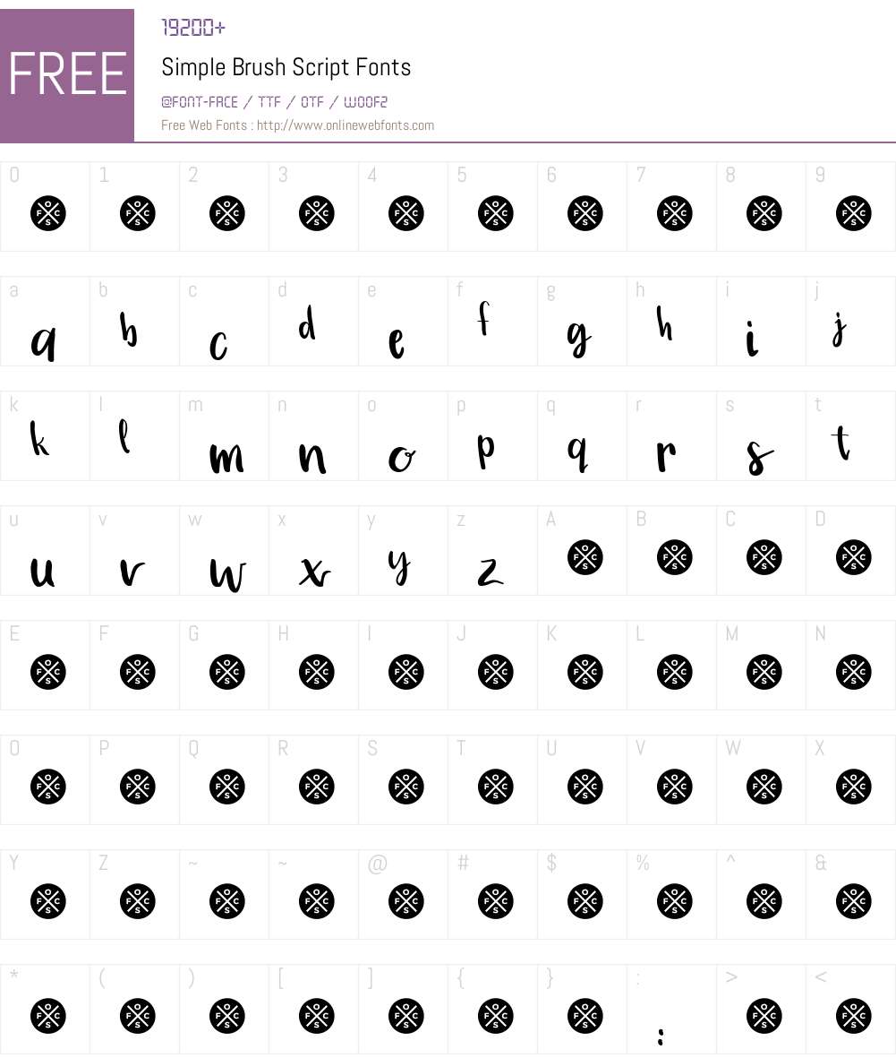 Simple Brush Script 0.002 May 30, 2019 Fonts Free Download ...